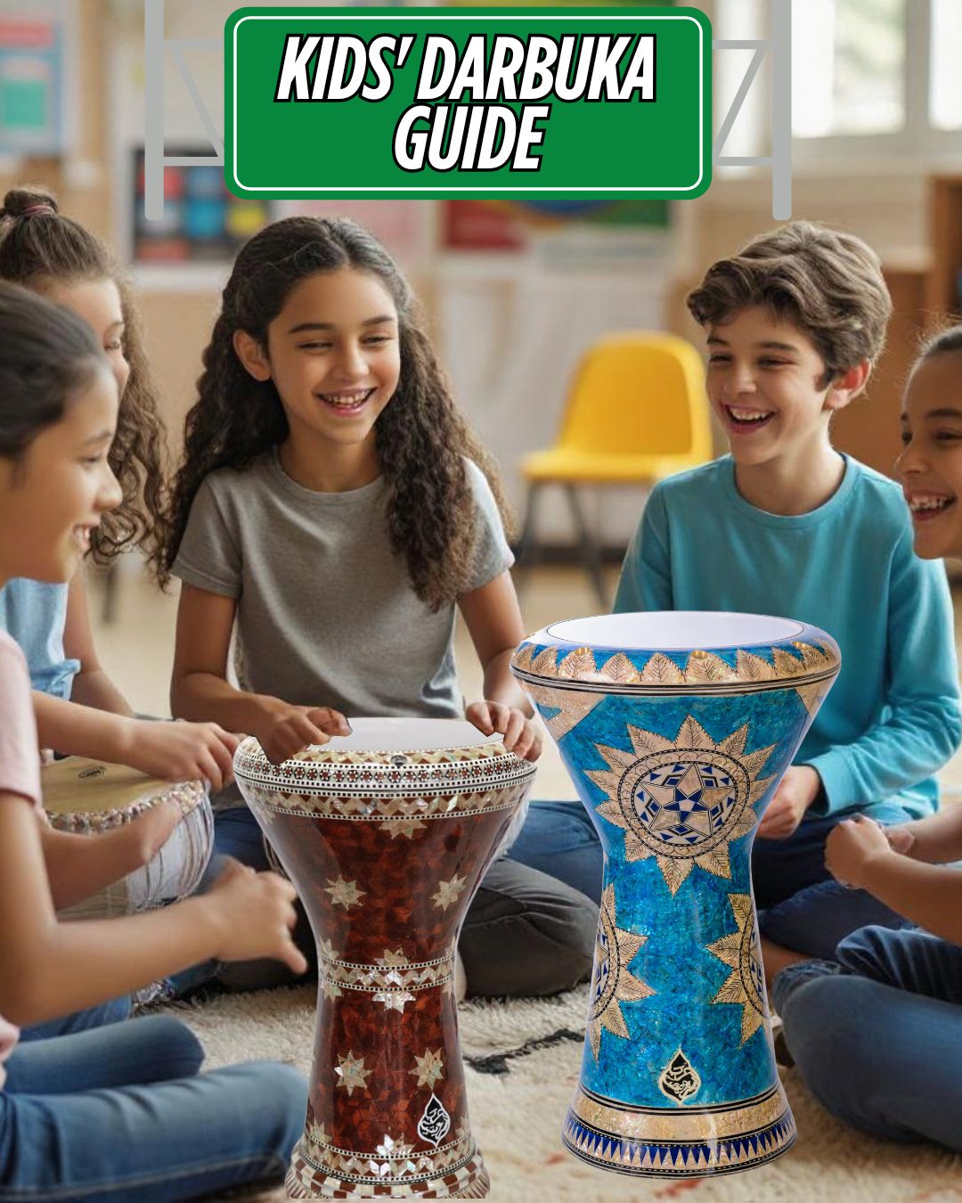 Buy Darbuka or Doumbek for Kids | Best Beginner Guide