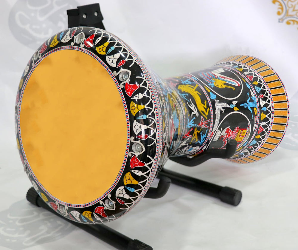 Pharaoh Darbuka Drum with Golden Skin – Premium Sombaty Plus Darbuka ...