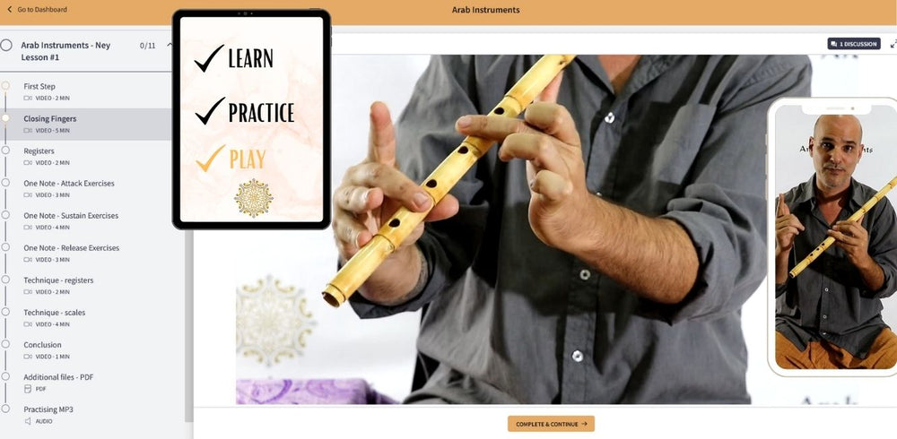 Ney Mini Course – Master the Basics of Ney Playing