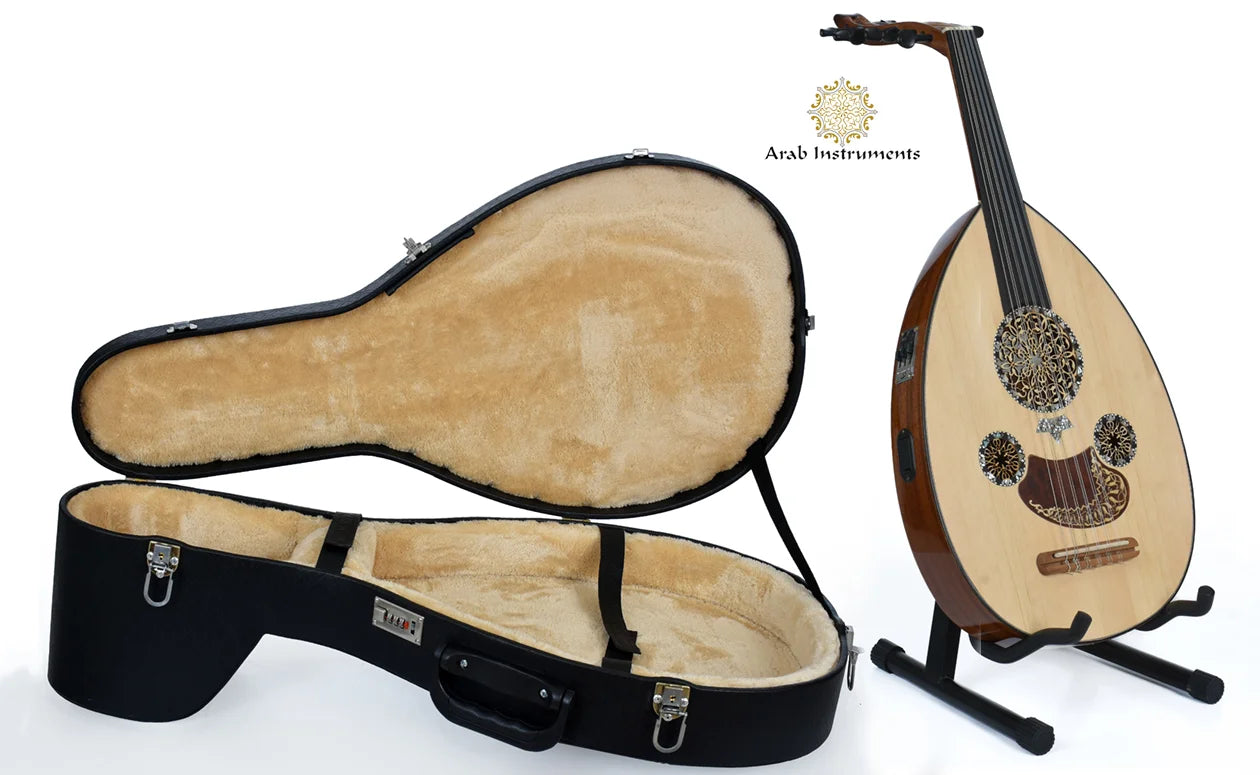 Electric Oud – Semi-Acoustic Mahogany Oud with Swedish Wood Top by ...