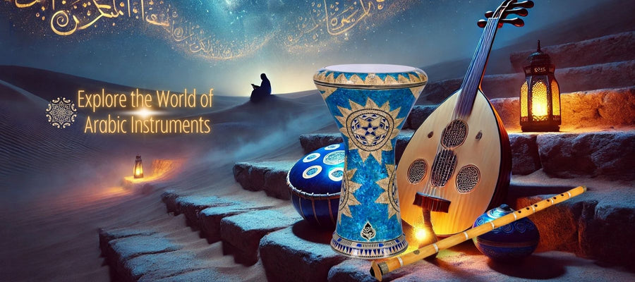 Arab Instruments - Darbuka / Doumbek Drum, Oud, Ney & More