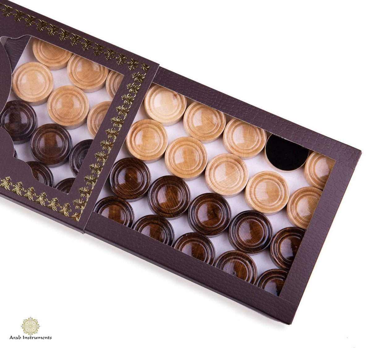 Hand Carved Premium Backgammon The Star #AI12348