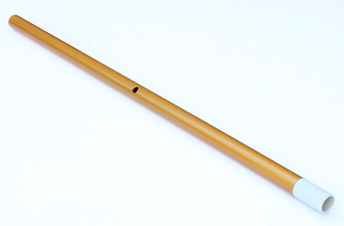 Arab Instruments Professional Plastic Ney 20.82" Gold (Tuning Bolahenk ...