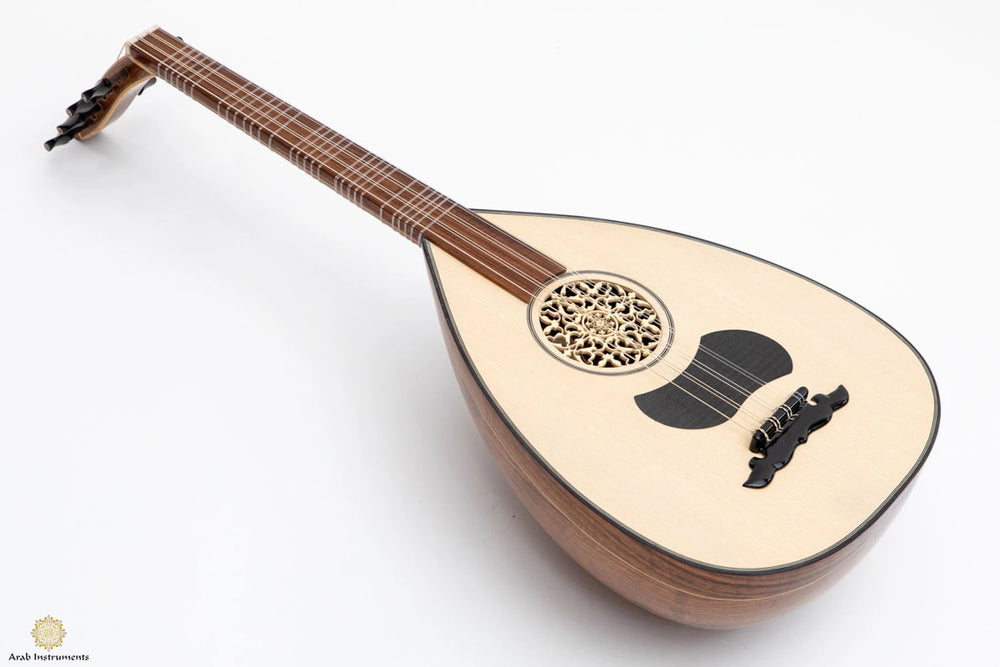 Premium Turkish Lavta Lute Walnut #D2001