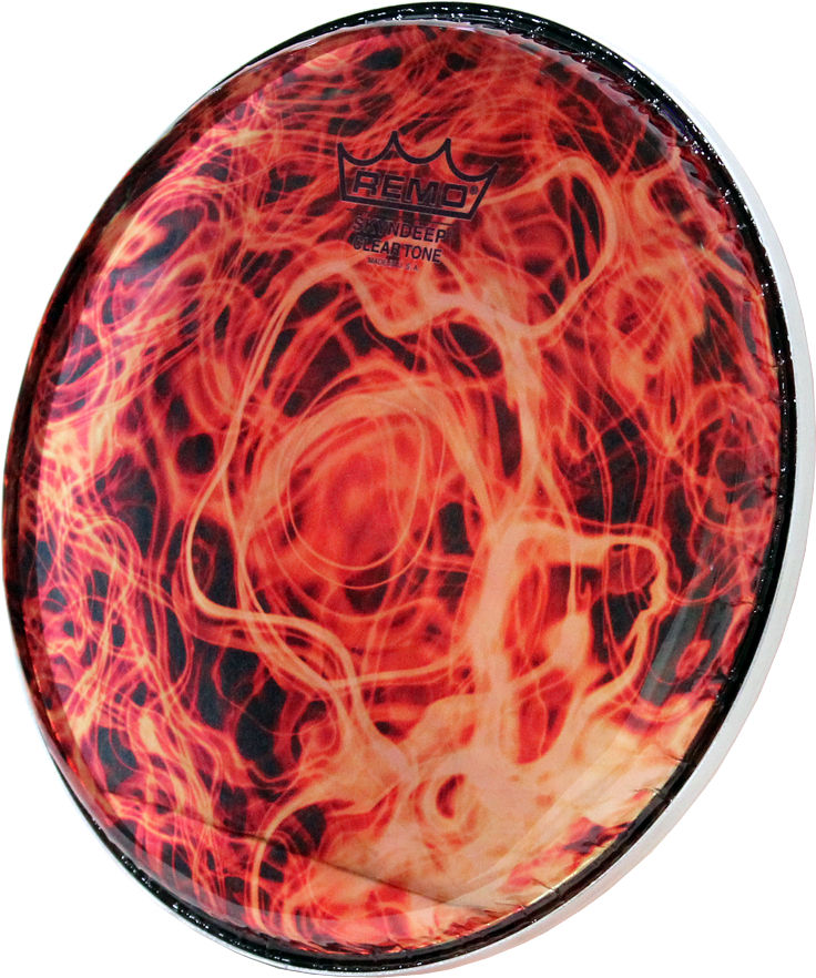 Remo Turquoise Sombaty Doumbek Skin 9"